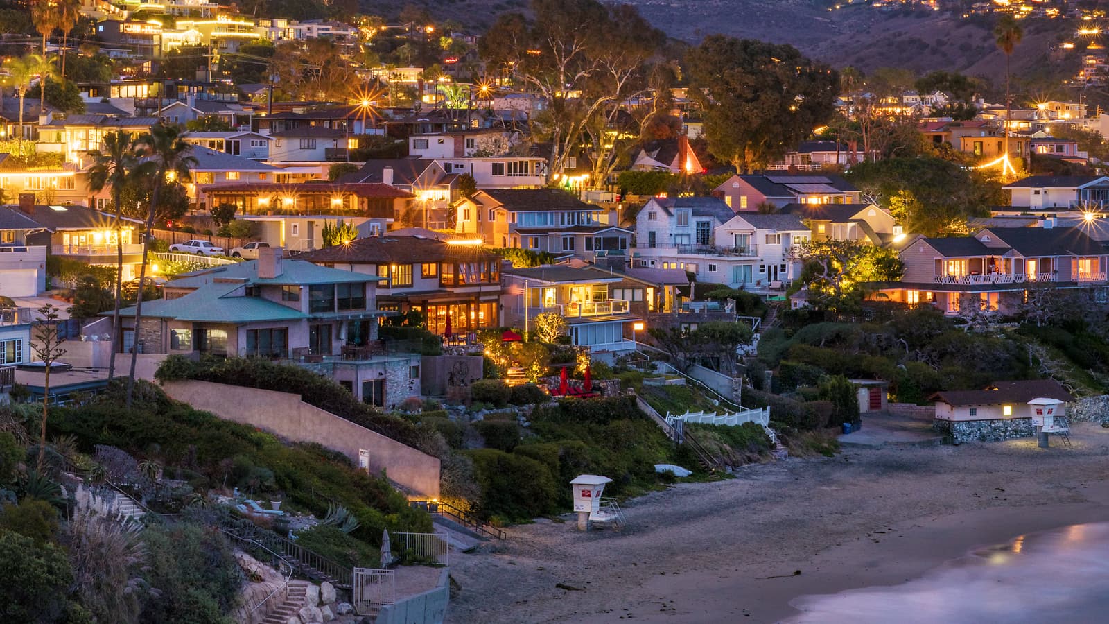 High Resolution Photos of Beaches at Night - VAST