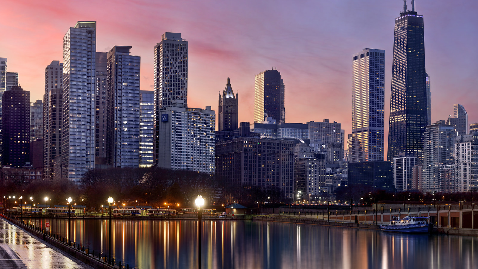 Chicago sunset photos - VAST