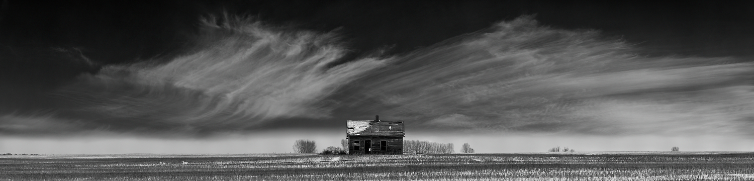 Black and white prairie photos - VAST