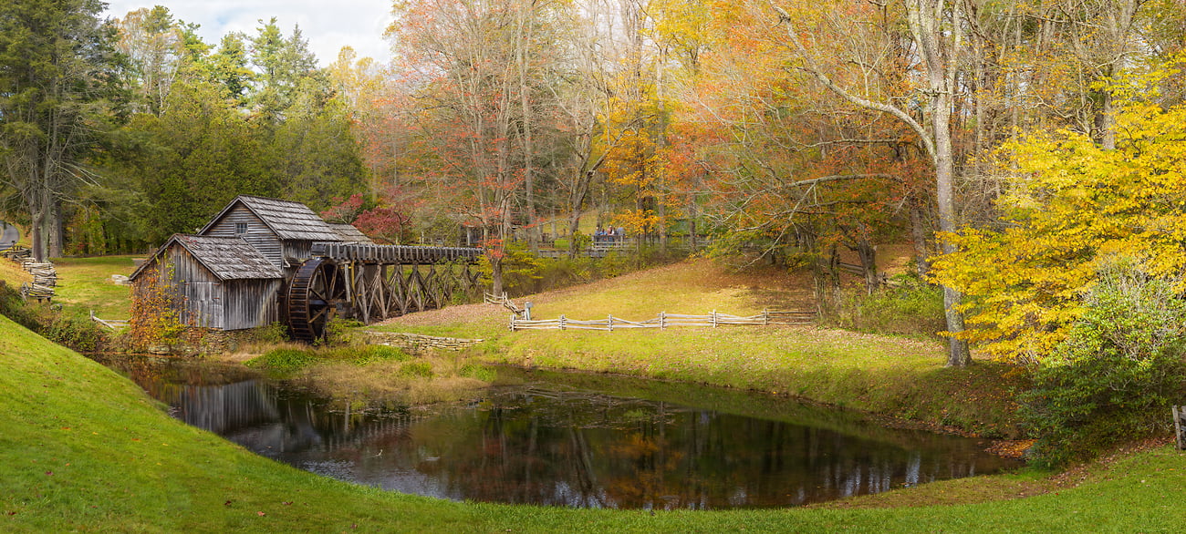 Ultra-high-resolution photo of Mabry Mill - VAST