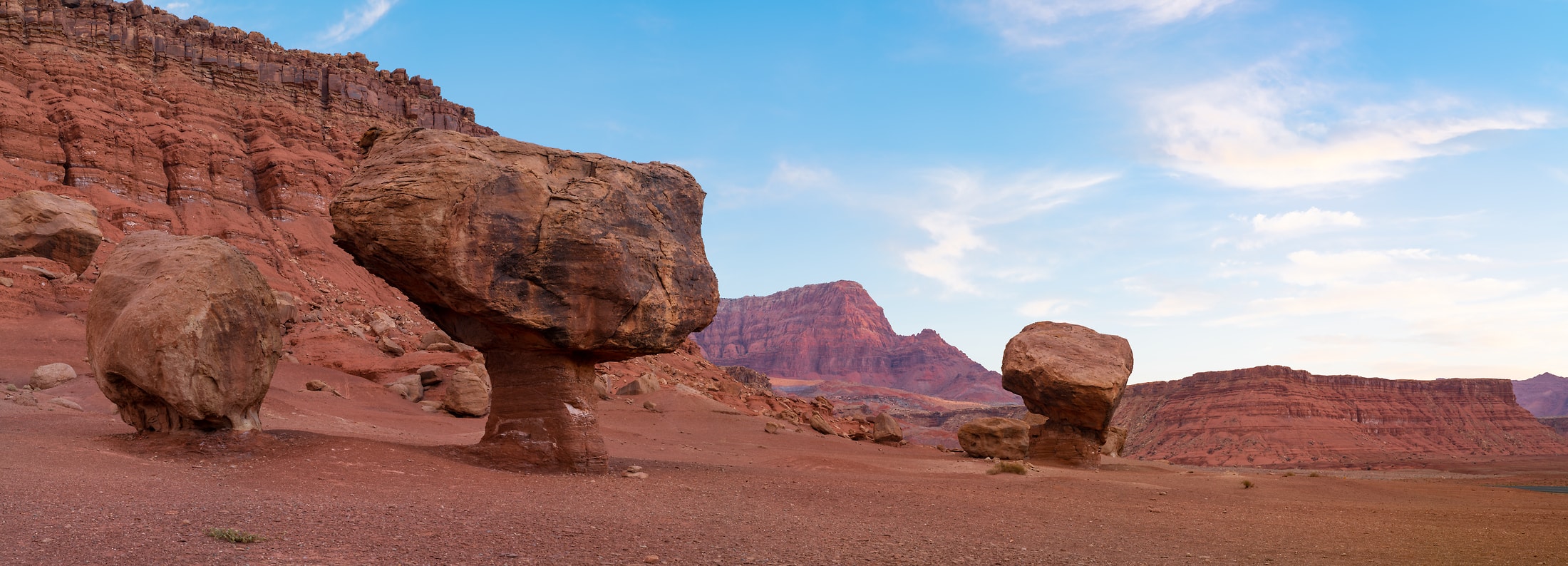 Wall murals of rock formations - VAST