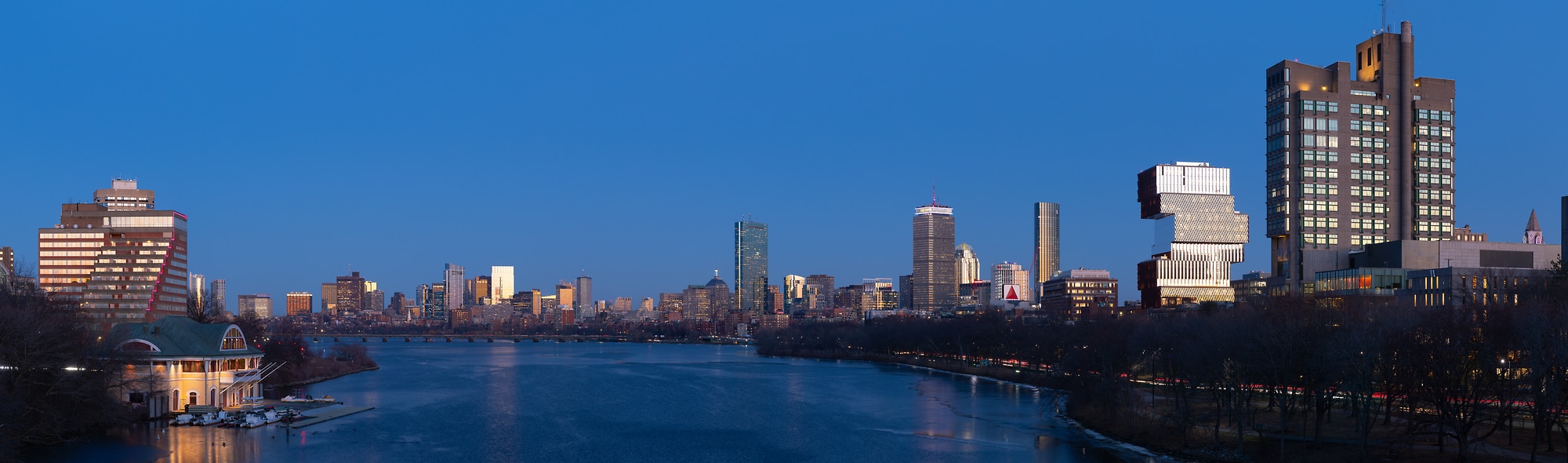 Photos of the Boston skyline and the Charles River - VAST