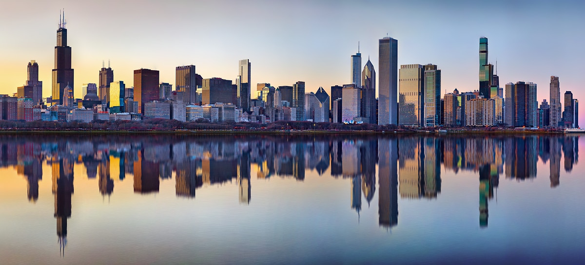 Chicago sunset photos - VAST