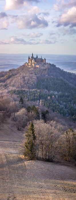Vertical photos of castles - Fine art prints by VAST