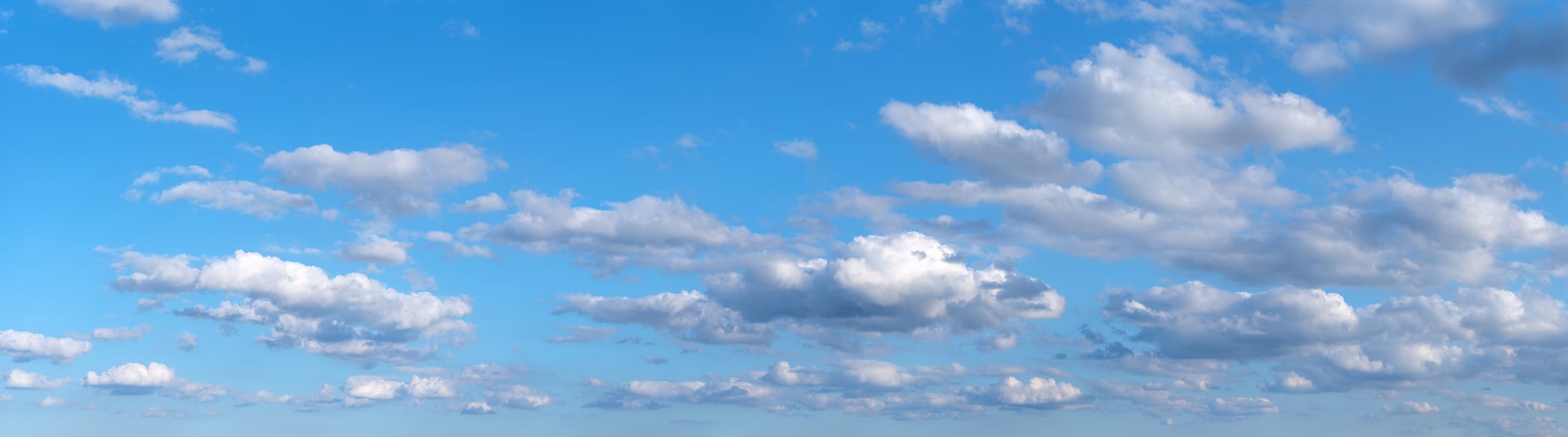 Ultra-high-resolution photo of blue sky with clouds - VAST